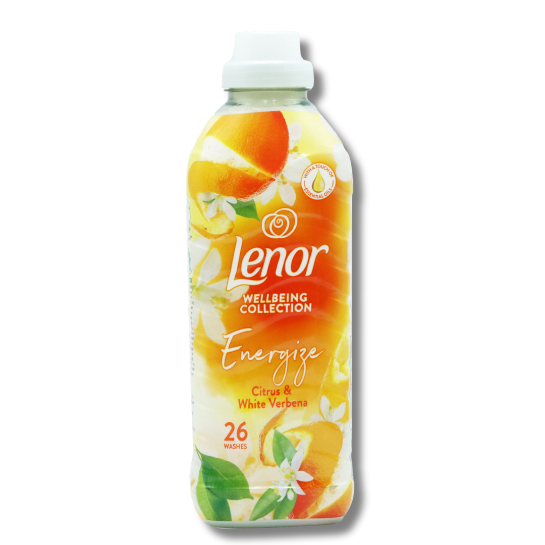 Lenor Fabric Softener Energize 26w 858ml – Flekkfritt.no