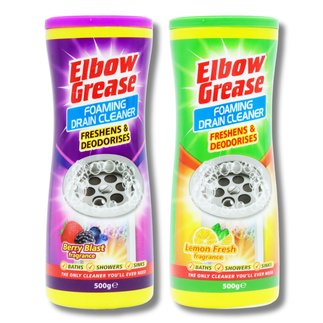 Elbow Grease Foaming Drain Cleaner 500g – Flekkfritt-no