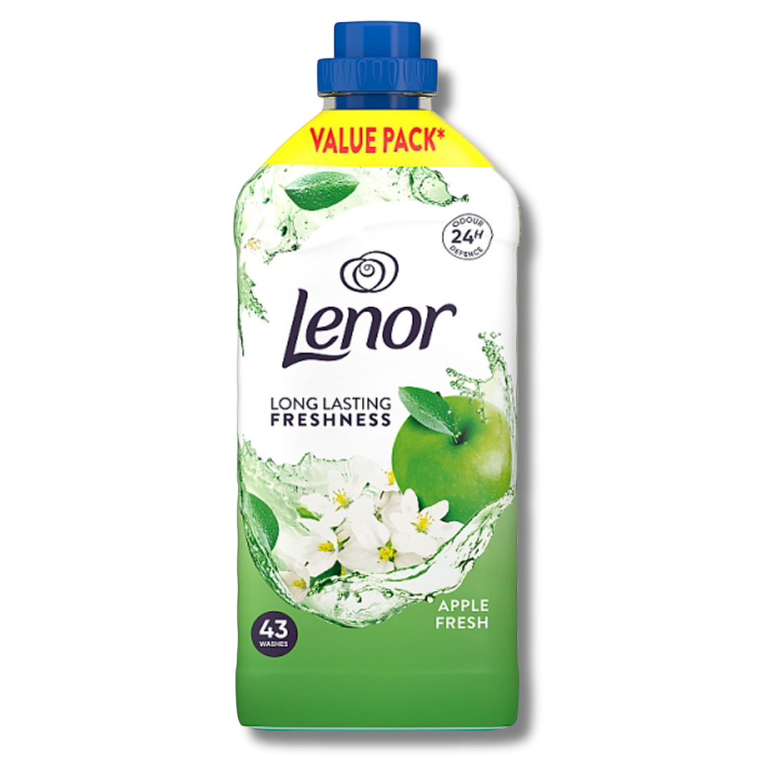 Lenor Fabric Softener Apple Fresh 43w 1.419L – Flekkfritt-no